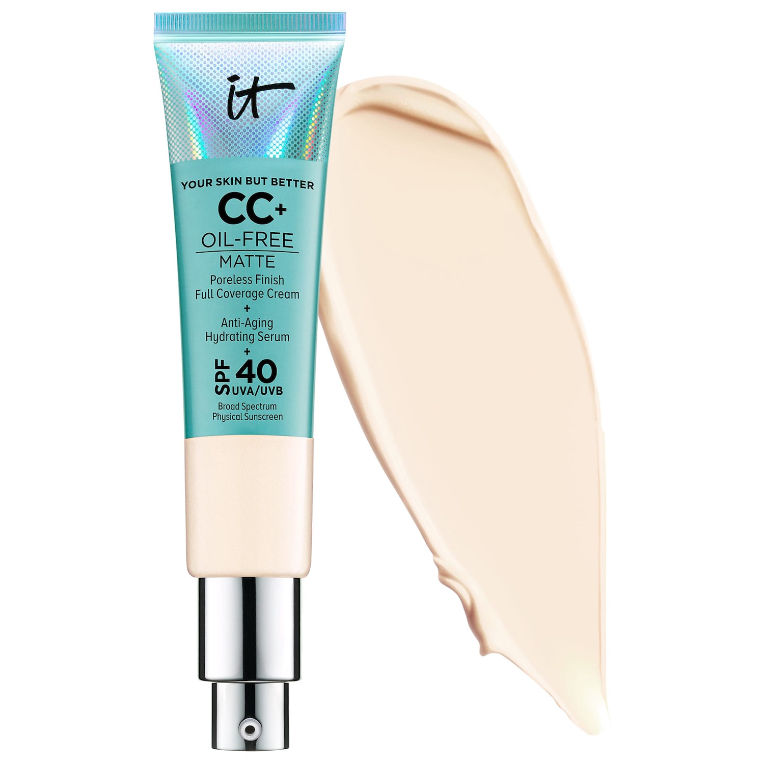 IT COSMETICS CC Cream Oil Free Matte with SPF 40